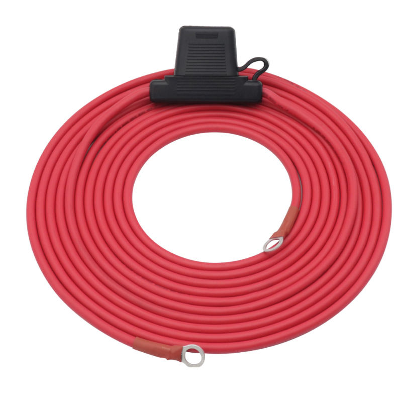 8 AWG Cable with 50A Anderson and Inline Blade Fuse Customable