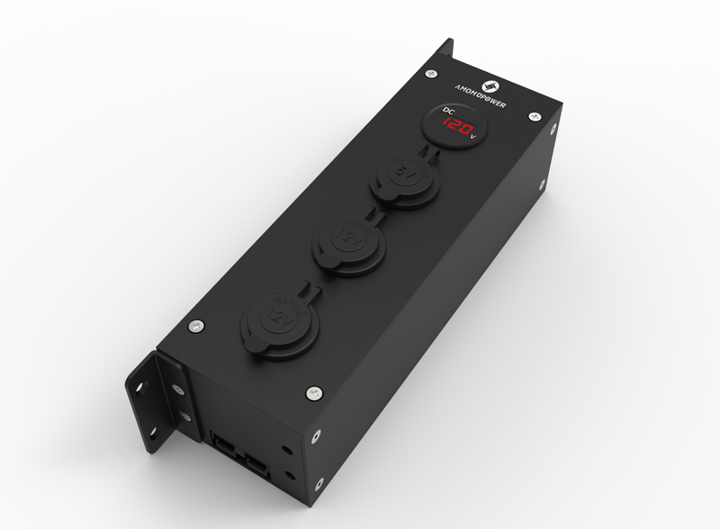 Custom Amomd Marine 12V /24V Power Distribution Panel Power Outlet Box ...