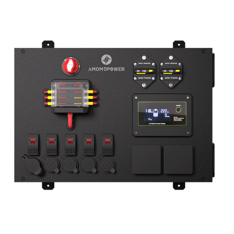 Custom 12V System Control Hub Aluminum Power Distribution Control Box ...