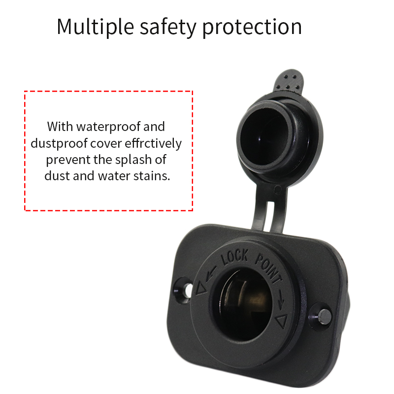 Wholesale Amomd Marine RV 12V/24V Waterproof Cigarette Lighter Socket ...