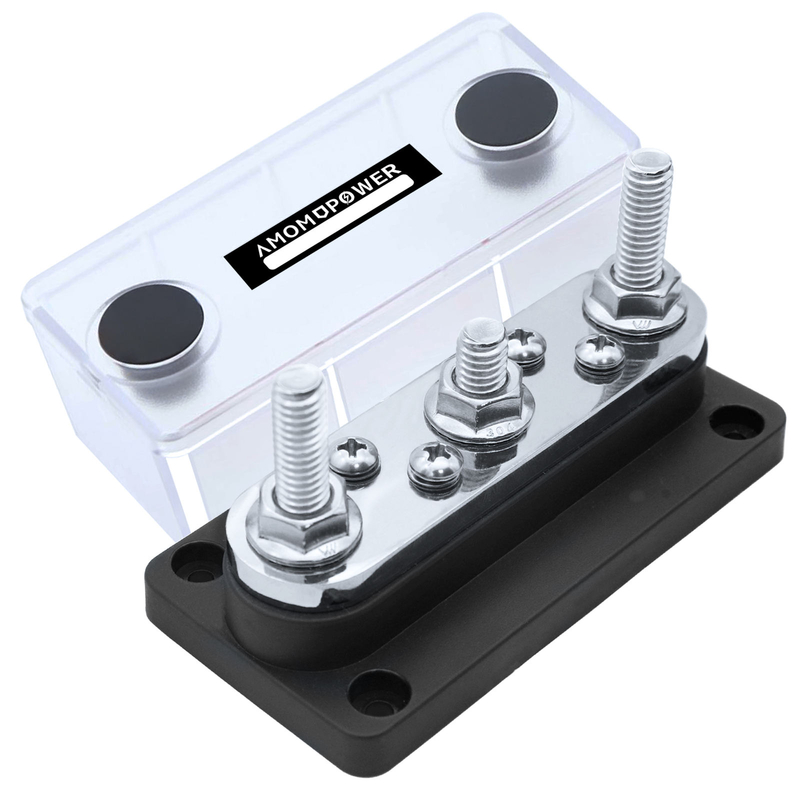 Heavy-Duty M8 300A Cable Lug Busbar Type Connector Made of Copper Steel ...